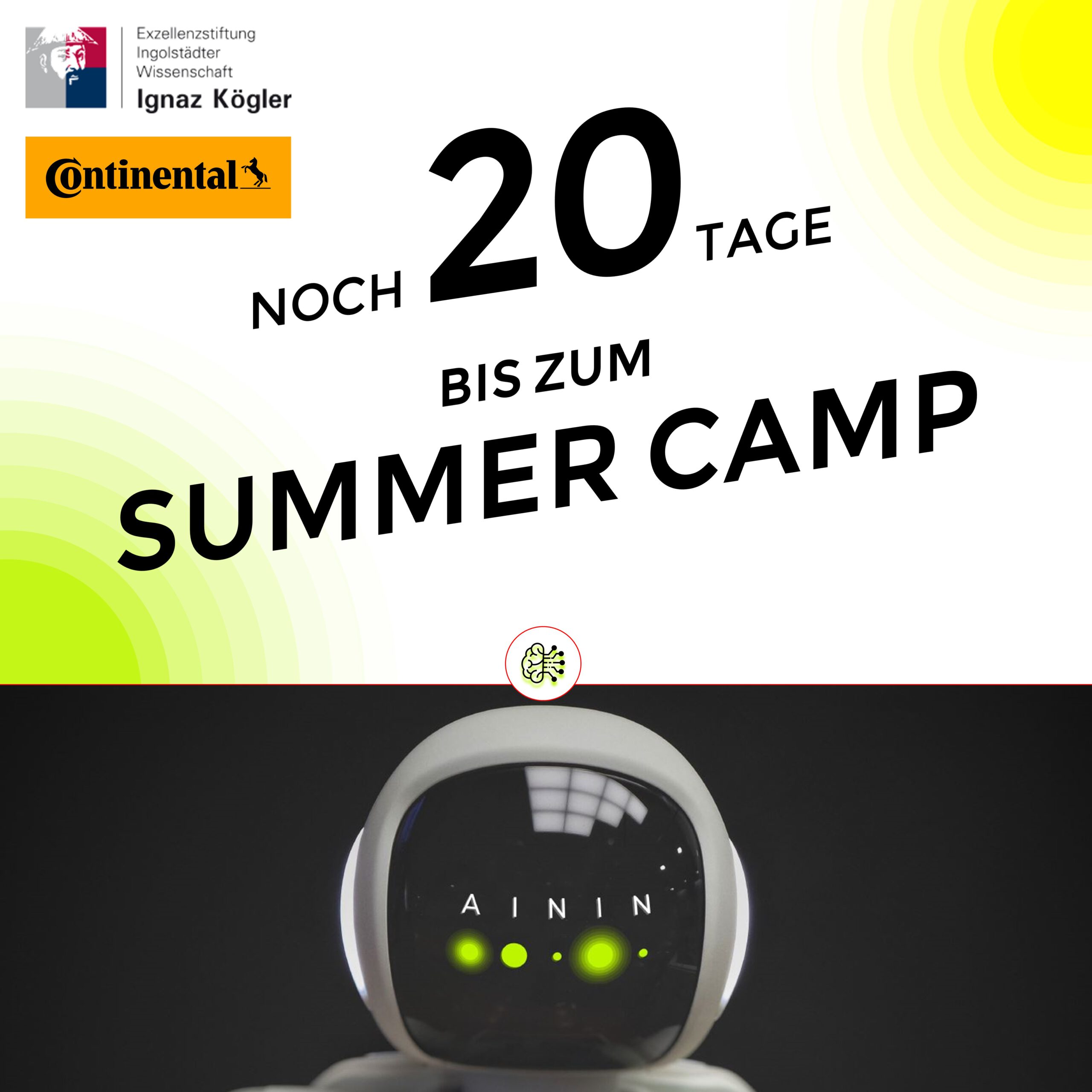 Noch 20 Tage bis zum KI-Summer Camp - AININ